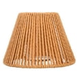 BESTYASH Handwoven Coffee Paper Rope Lampshade Cone Shape Pendant Light ...