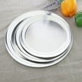 BESTYASH High Class Aluminum 18 Inch Pizza Pan Multi Use Baking Tray ...