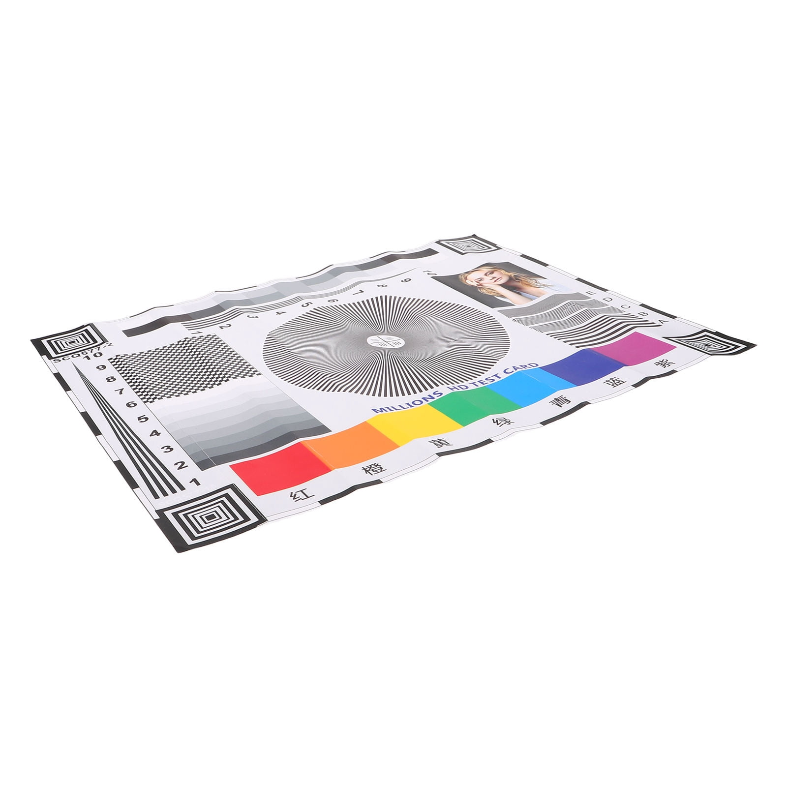 BESTYASH High Contrast Color Accuracy Calibration Chart for Camera Lens ...
