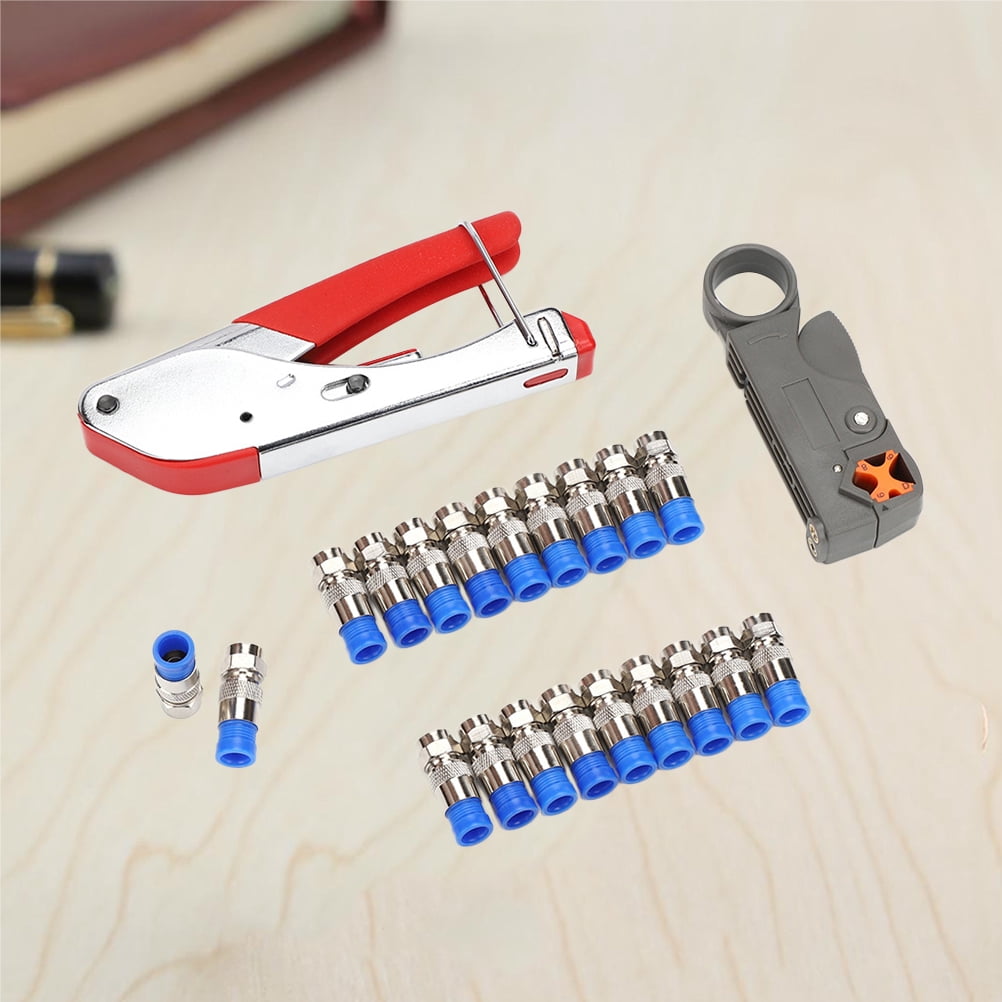 BESTYASH High Impact Material Coaxial Compression Tool Kit with Rotary ...