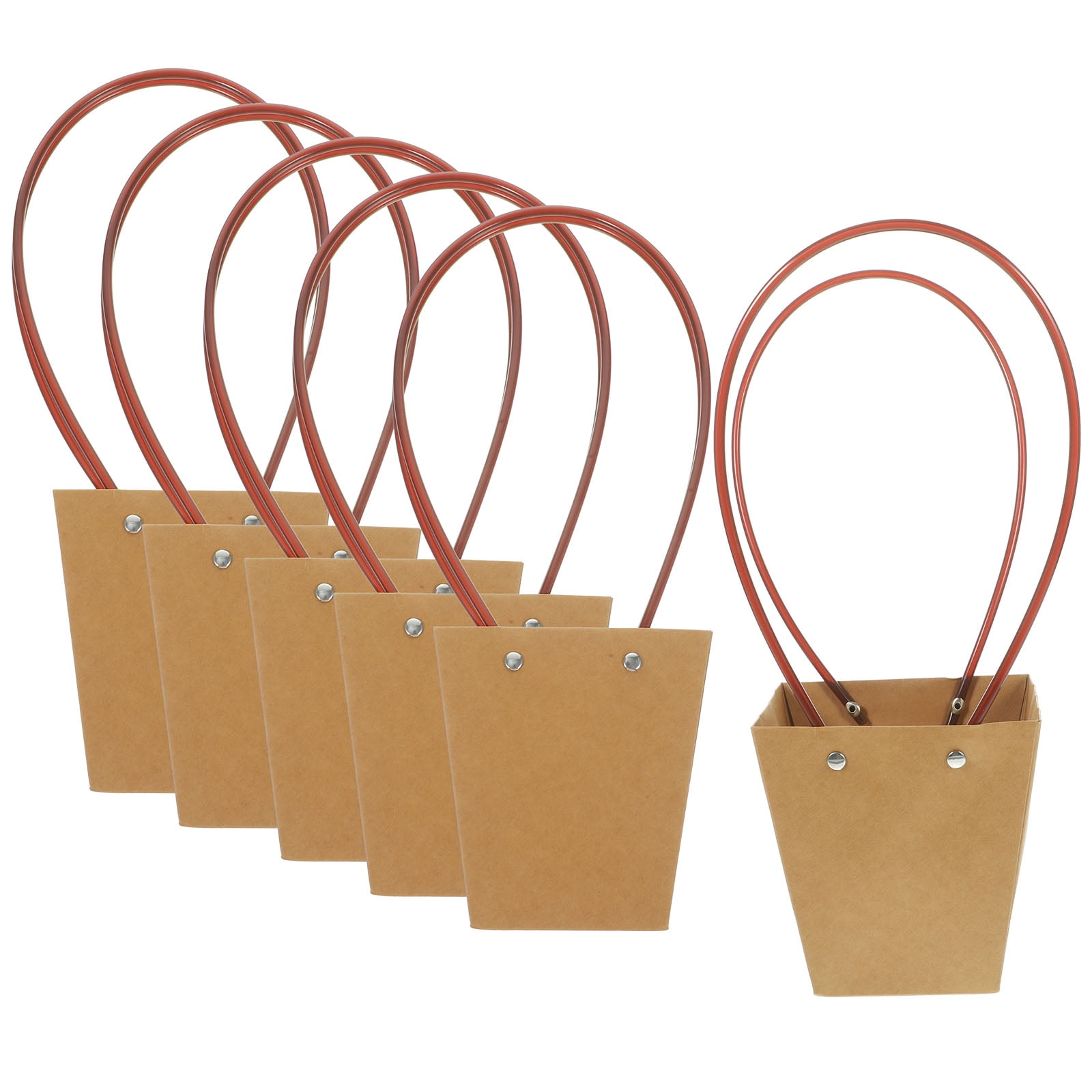 BESTYASH Holiday Bouquets Packaging Supplies 6Pcs Simple and Generous ...