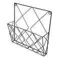 BESTYASH Iron Wall Mounted Magazine Holder Space Saving Multifunctional ...