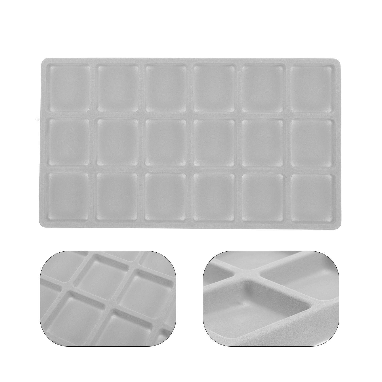 BESTYASH Jewelry Tray for Storage with Compartments and Light Grey ...