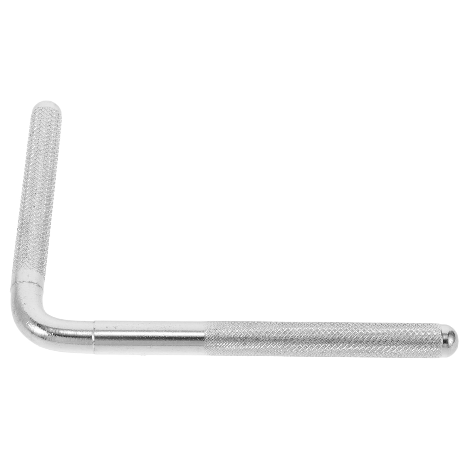 BESTYASH L-Shaped Cowbell Arm Extension Metal Silver for Musicians 1Pcs ...