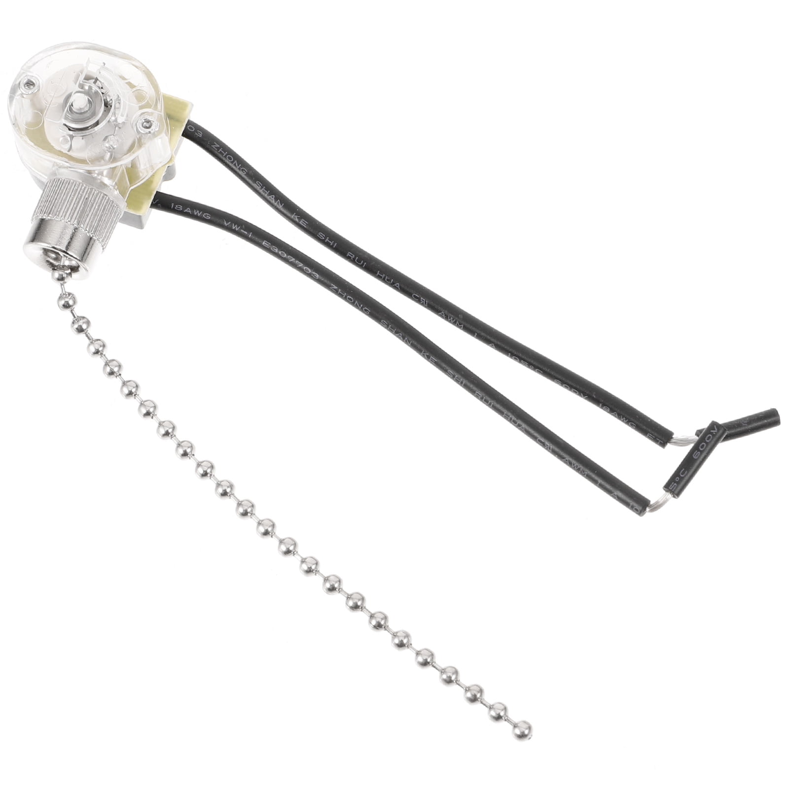 BESTYASH Lamp Pull Chain Extension Black for Ceiling Fan Light Fixtures ...