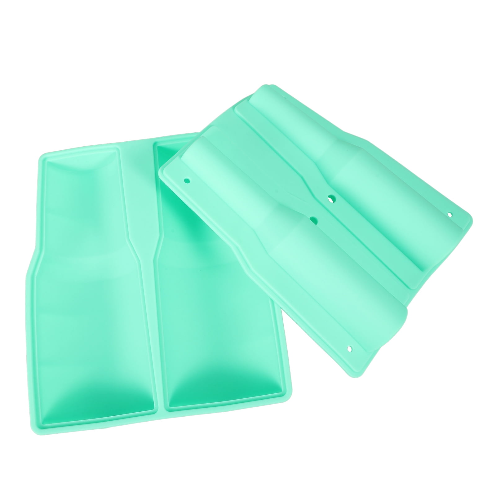 BESTYASH Large Green Silicone Ice Mold Tray for Kitchen Use Stable and ...