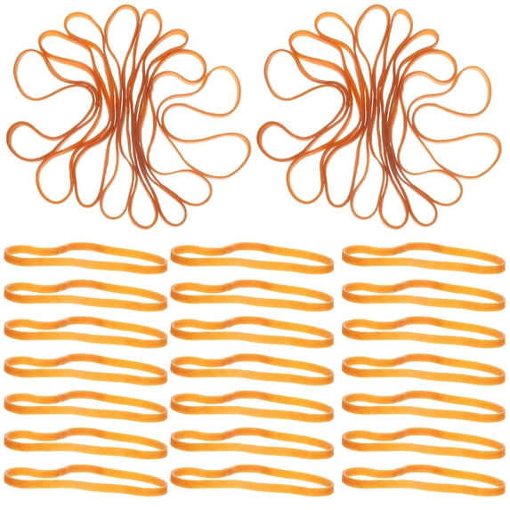 BESTYASH Heavy Duty Large Orange Rubber Bands for Office, File Folders ...