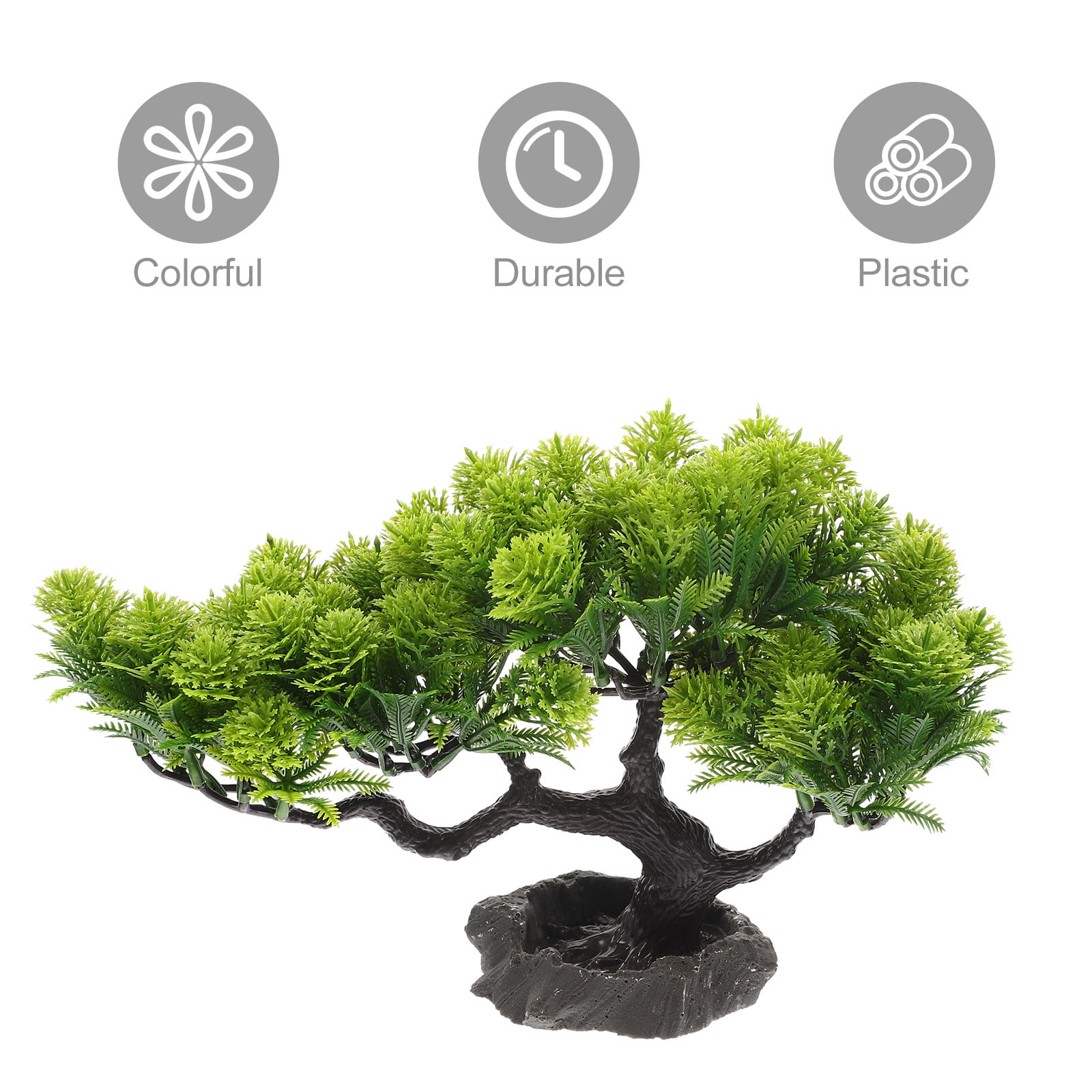 BESTYASH Lifelike Faux Pine Tree Decor for Sashimi Platter and Sushi ...