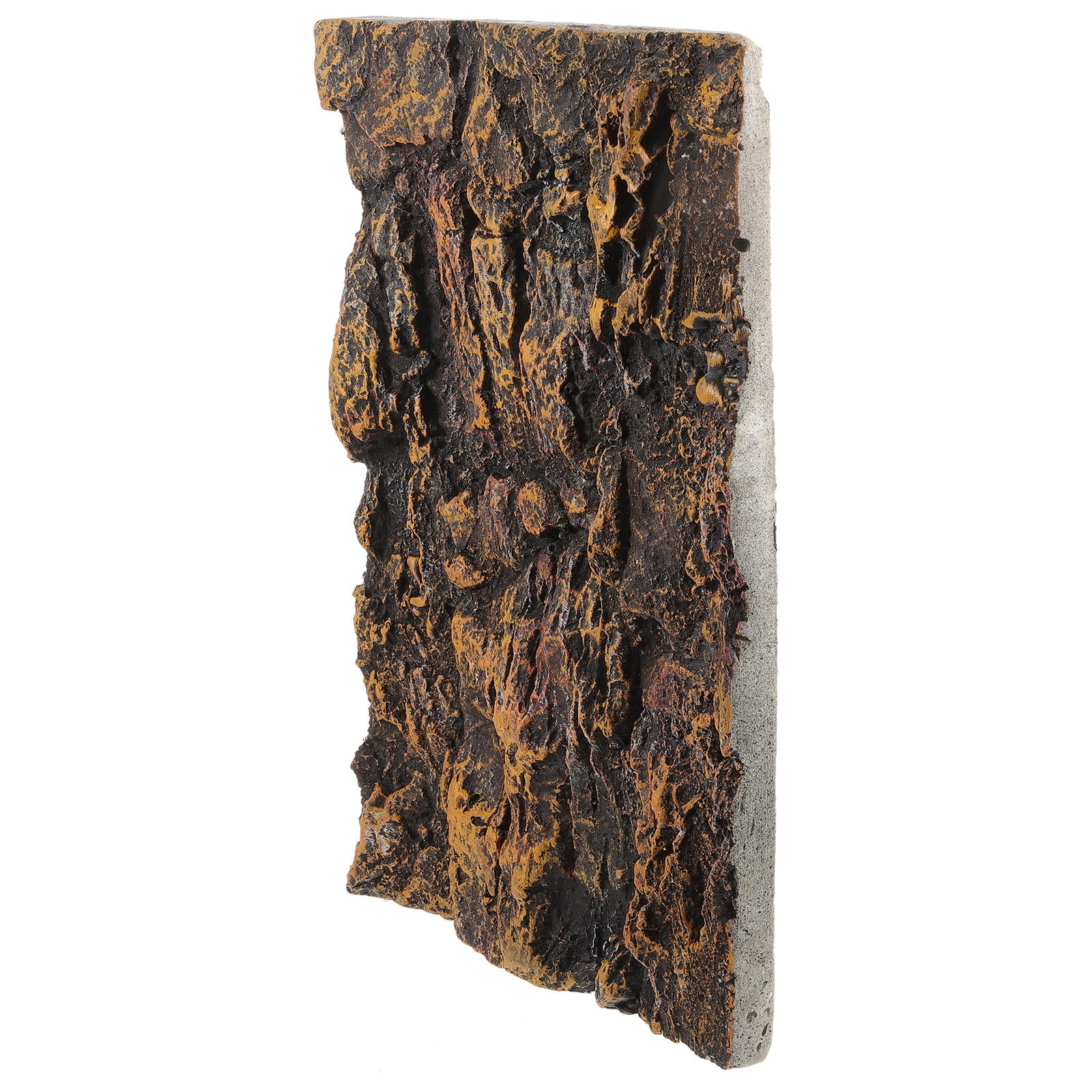 BESTYASH Light Brown Decorative Background for Fish Tank with Detailed ...