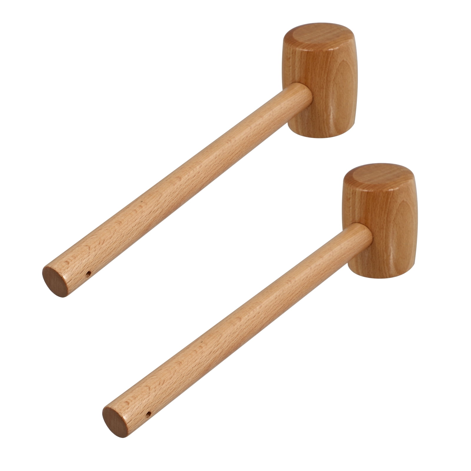 BESTYASH Light Brown Wooden Crab Mallet for DIY Seafood Cakes Composite ...