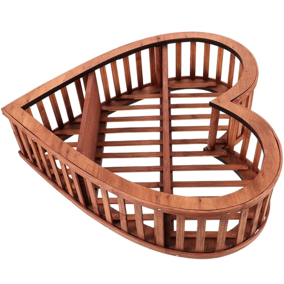 Wooden Heart Shelf
