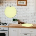 BESTYASH Light Green Round Kitchen Cutting Board Sturdy Plastic ...