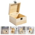BESTYASH Light Yellow Synthetic Material Storage Box for Home Office ...
