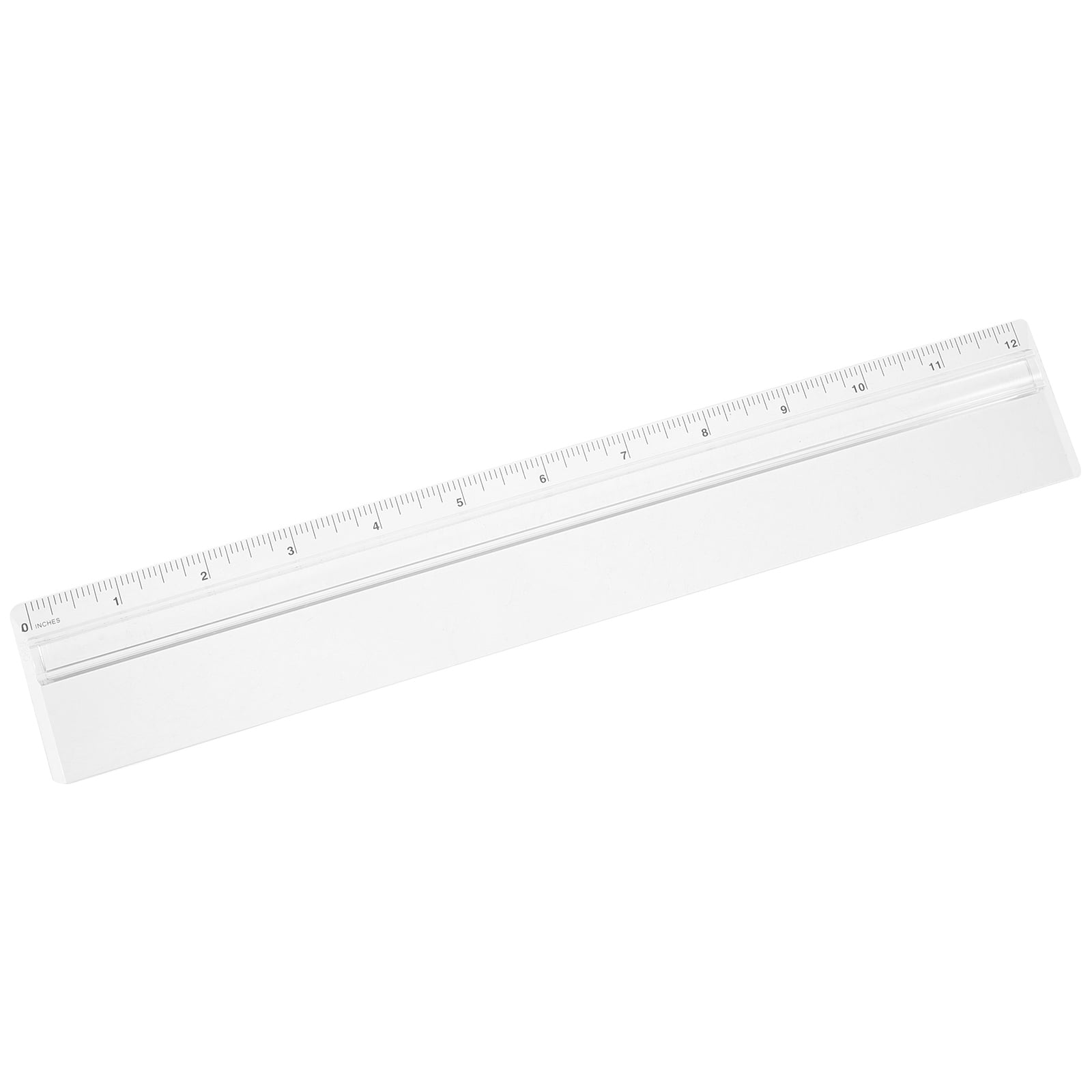 BESTYASH Lightweight Clear Ruler with Magnifying Bar for Drawing ...