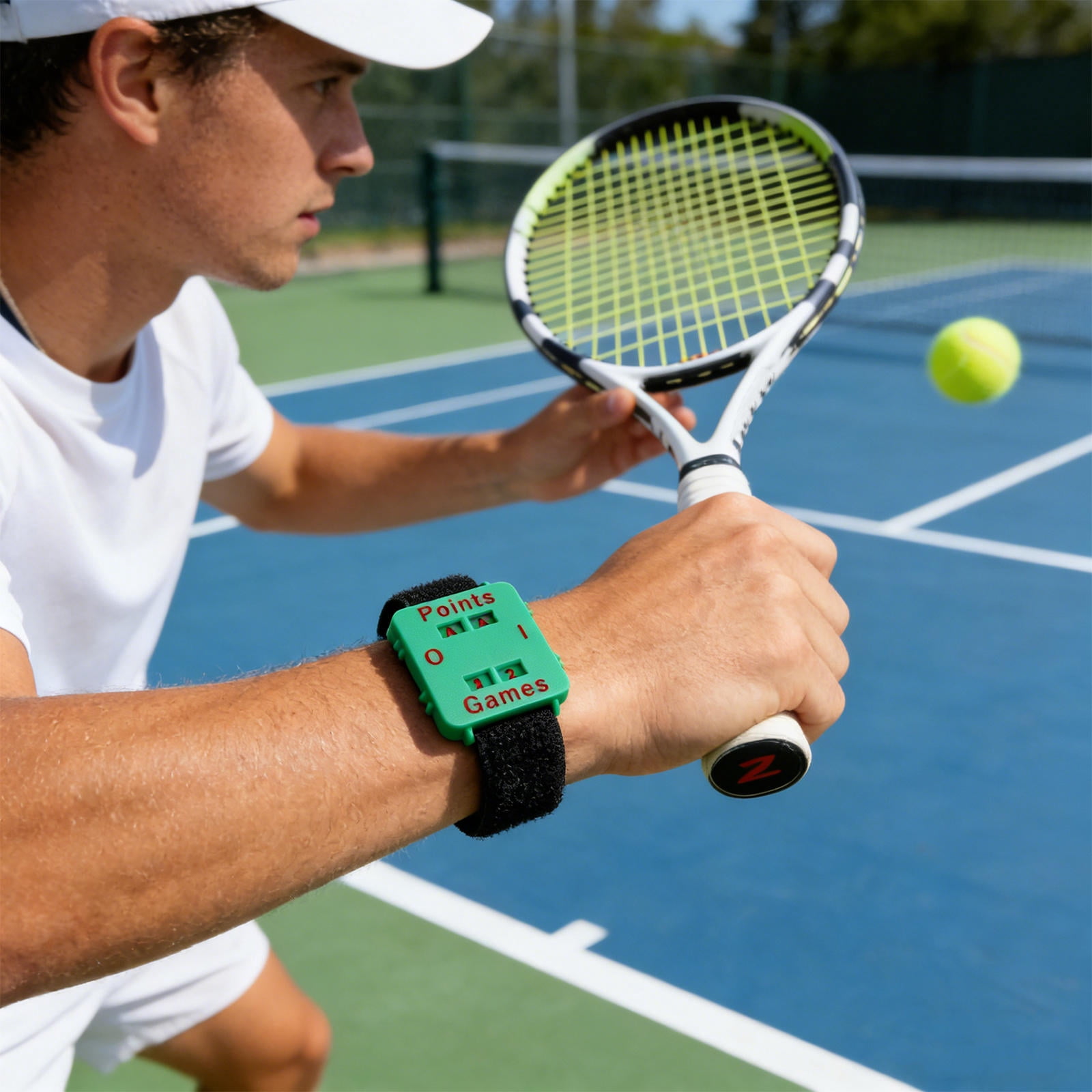 BESTYASH Lightweight Manual Golf Score Counter Watch Green Portable ...