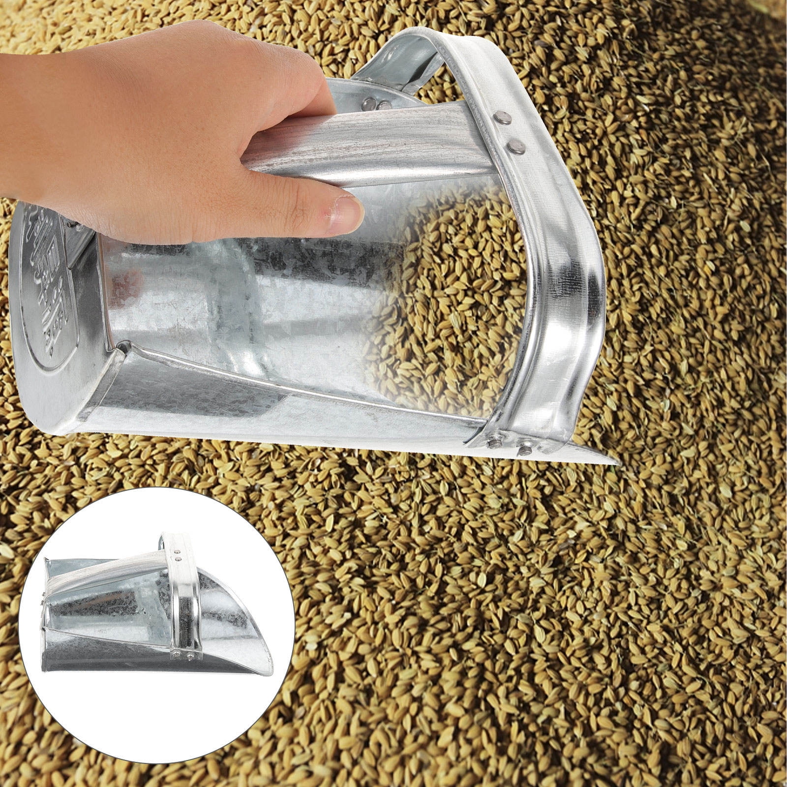 BESTYASH Lightweight Stainless Steel Food Shovel for Household and Farm ...