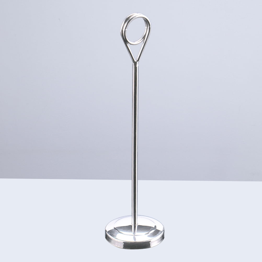 BESTYASH Memo Clip Holder Stainless Steel Silver for Home Office ...