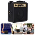 BESTYASH Mini Guitar Amplifier High Fidelity Sound Portable Black for ...