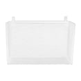BESTYASH Modern White Overpartition Desk Screen Divider Organizer with ...