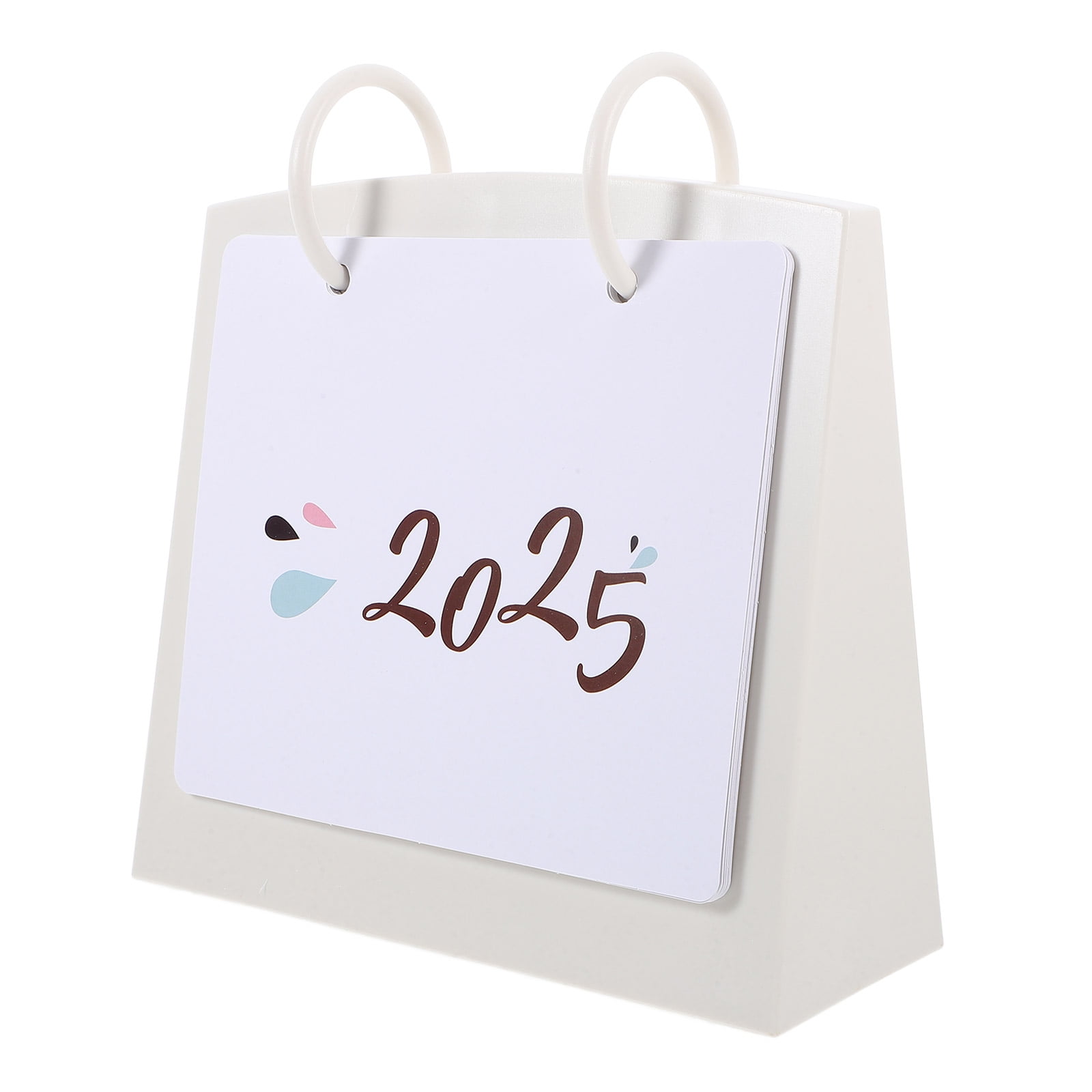 BESTYASH Monthly Desktop Calendar 2025 Standing Flipped Calendar Simple ...