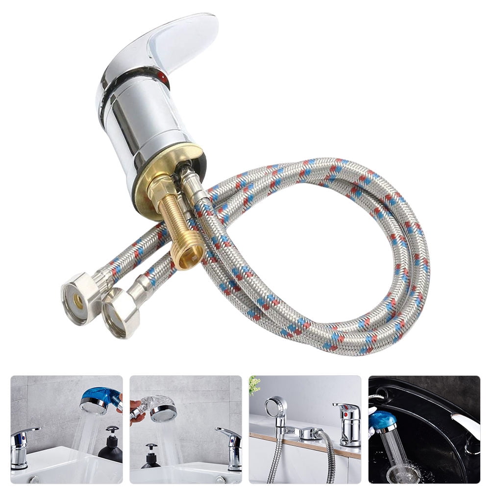 BESTYASH Multi Color Faucet Extender with Shower Hose for Home Use Easy ...