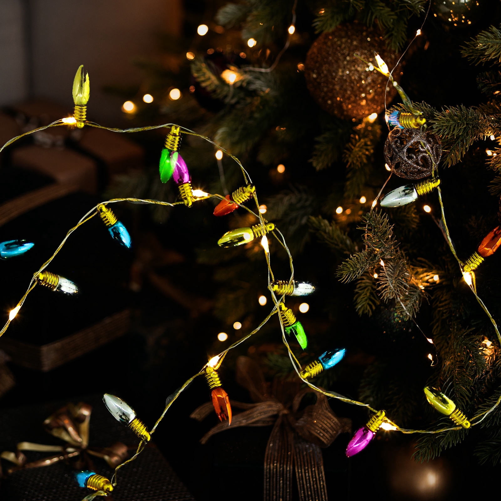 BESTYASH Battery Operated LED ng Lights Indoor for Christmas and Party ...