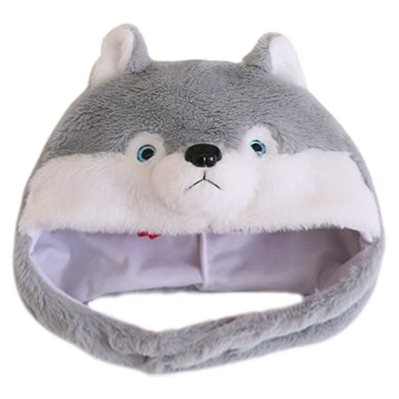BESTYASH Multi Color Plush Dog Shape Headwear Fun Party Hat Soft ...