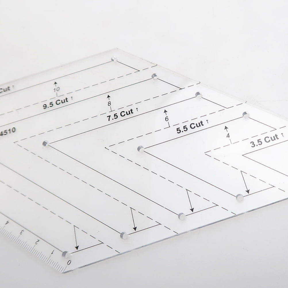 BESTYASH Multi Color Tailor Ruler for Sewing and Craft with Clear Lines ...
