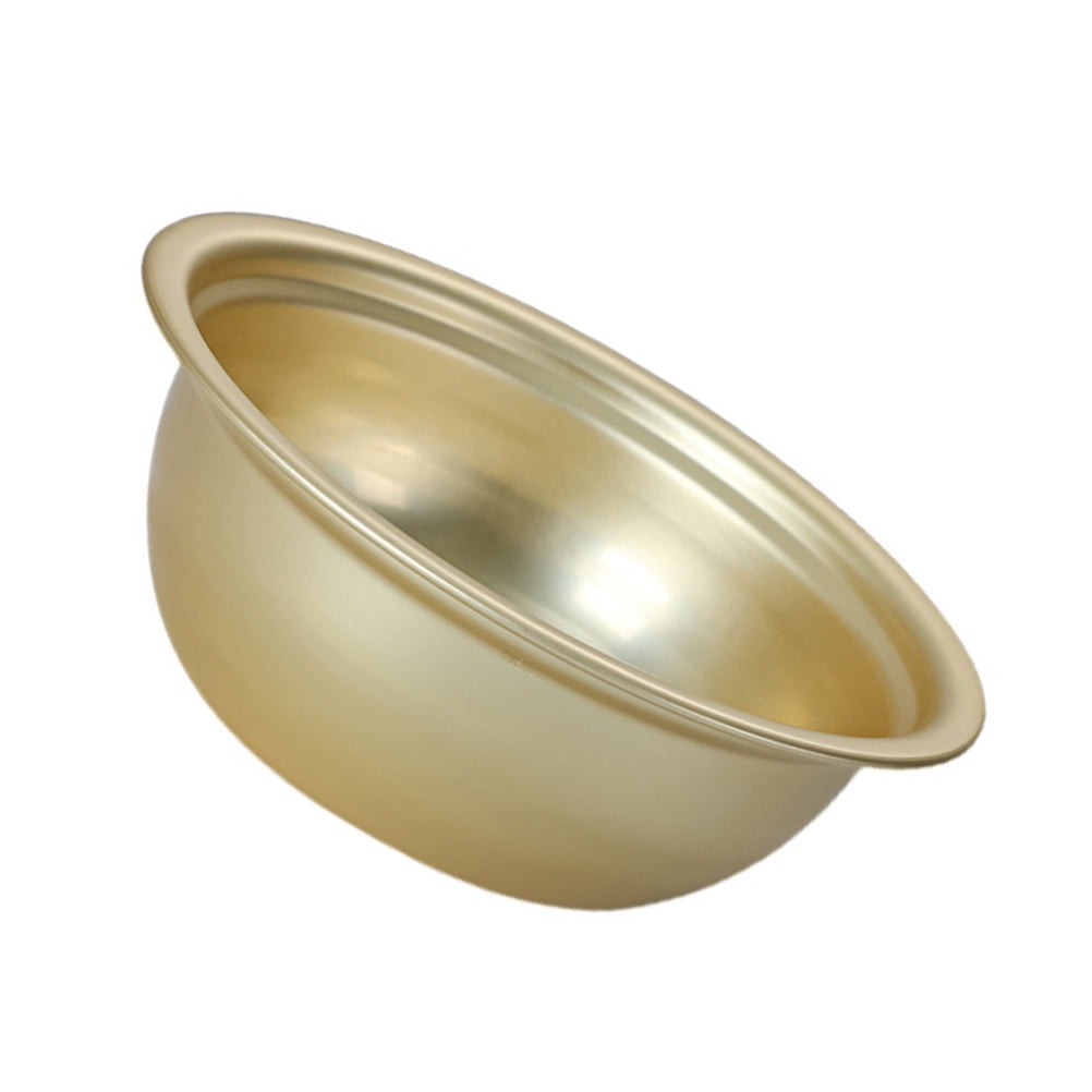 BESTYASH Multifunctional Aluminum Strainer Basin for Vegetables, Golden ...