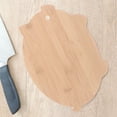 BESTYASH Natural Bamboo Kitchen Cutting Board with Hanging Feature and ...