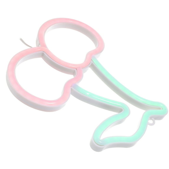 BESTYASH Neon Sign For Bedroom Cherry Neon Light PVC Modern Decor 1Set ...