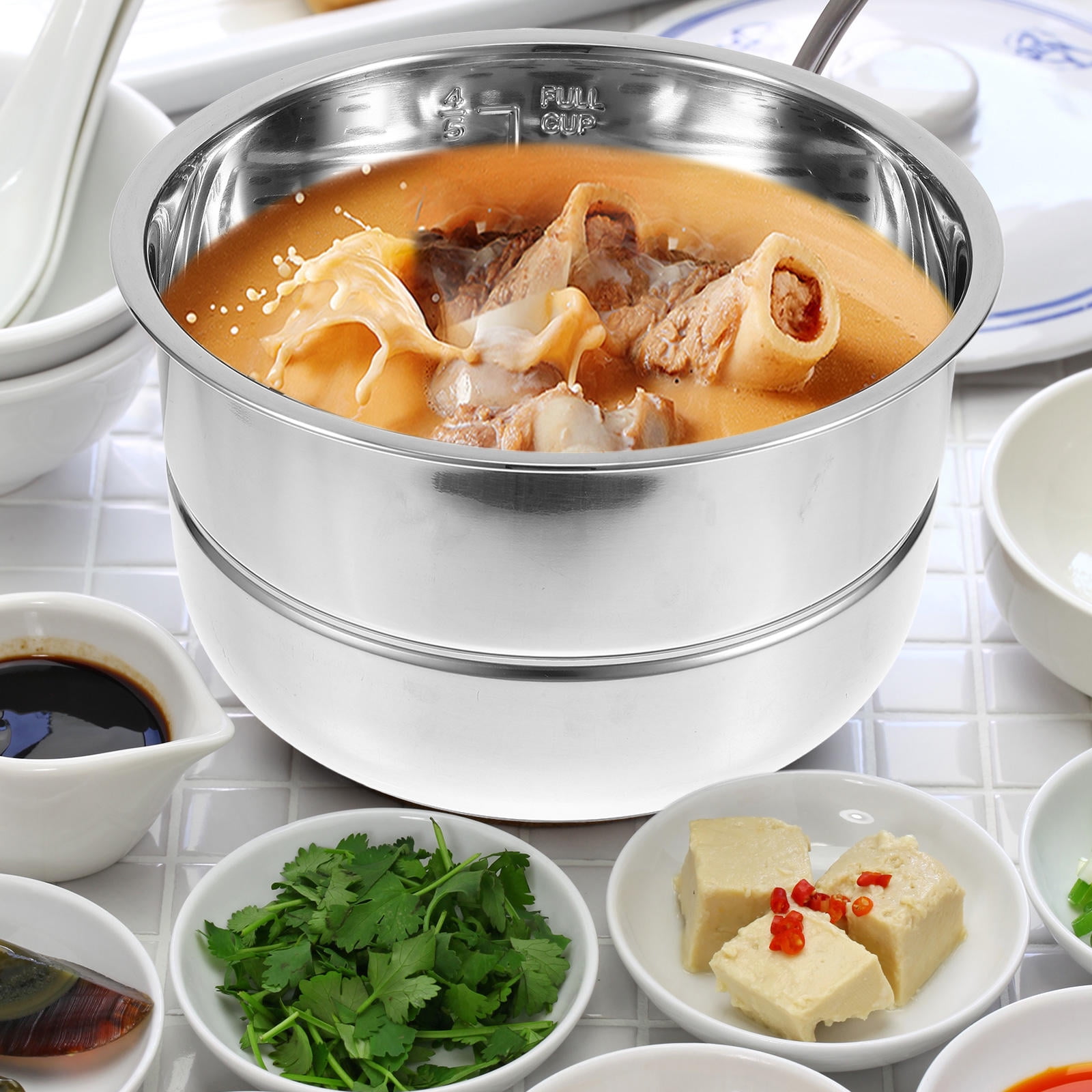 BESTYASH Stainless Steel Non-Stick Inner Pot for Rice Cooker ...