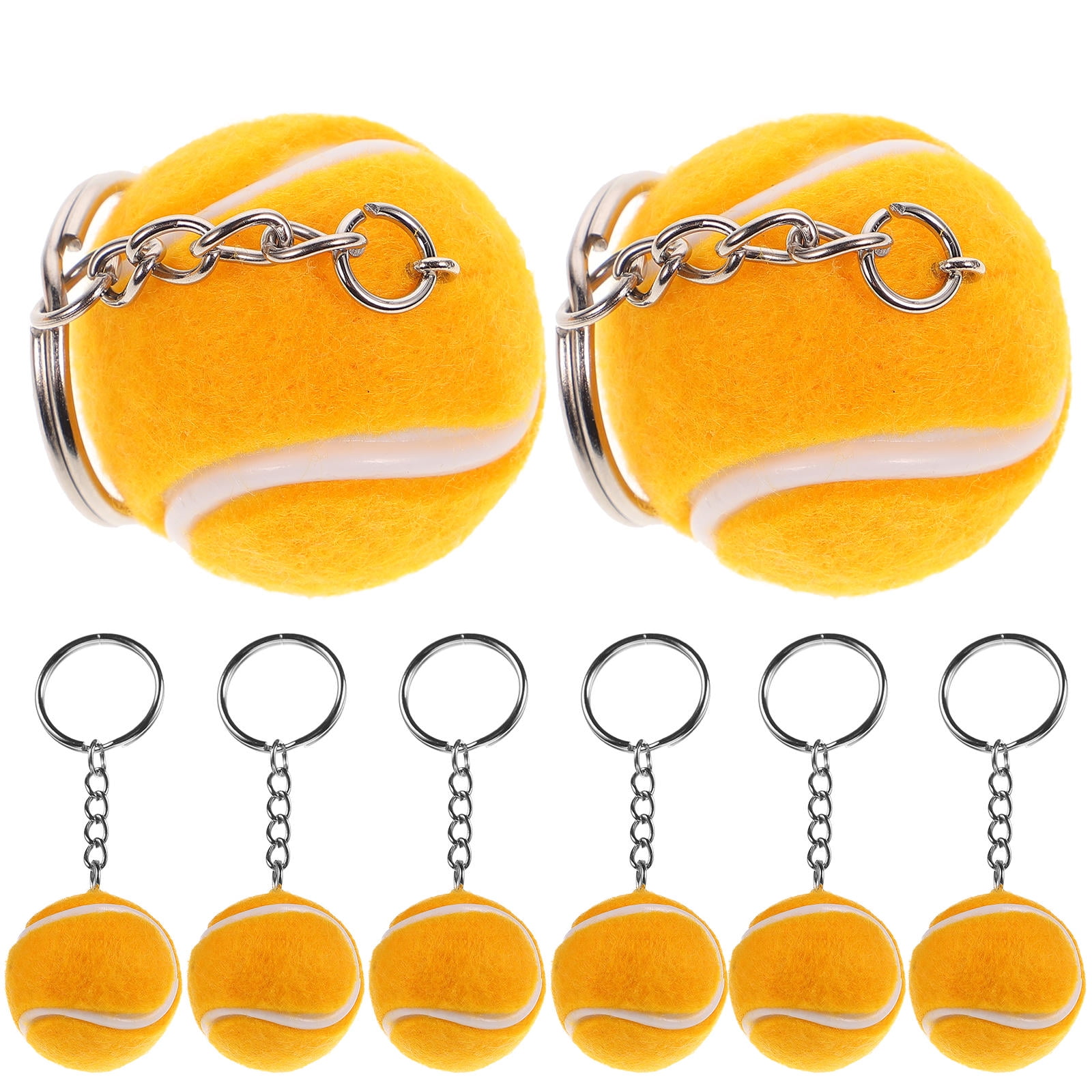 BESTYASH Orange Metal Portable Pendant Keychain Handmade Decorative ...