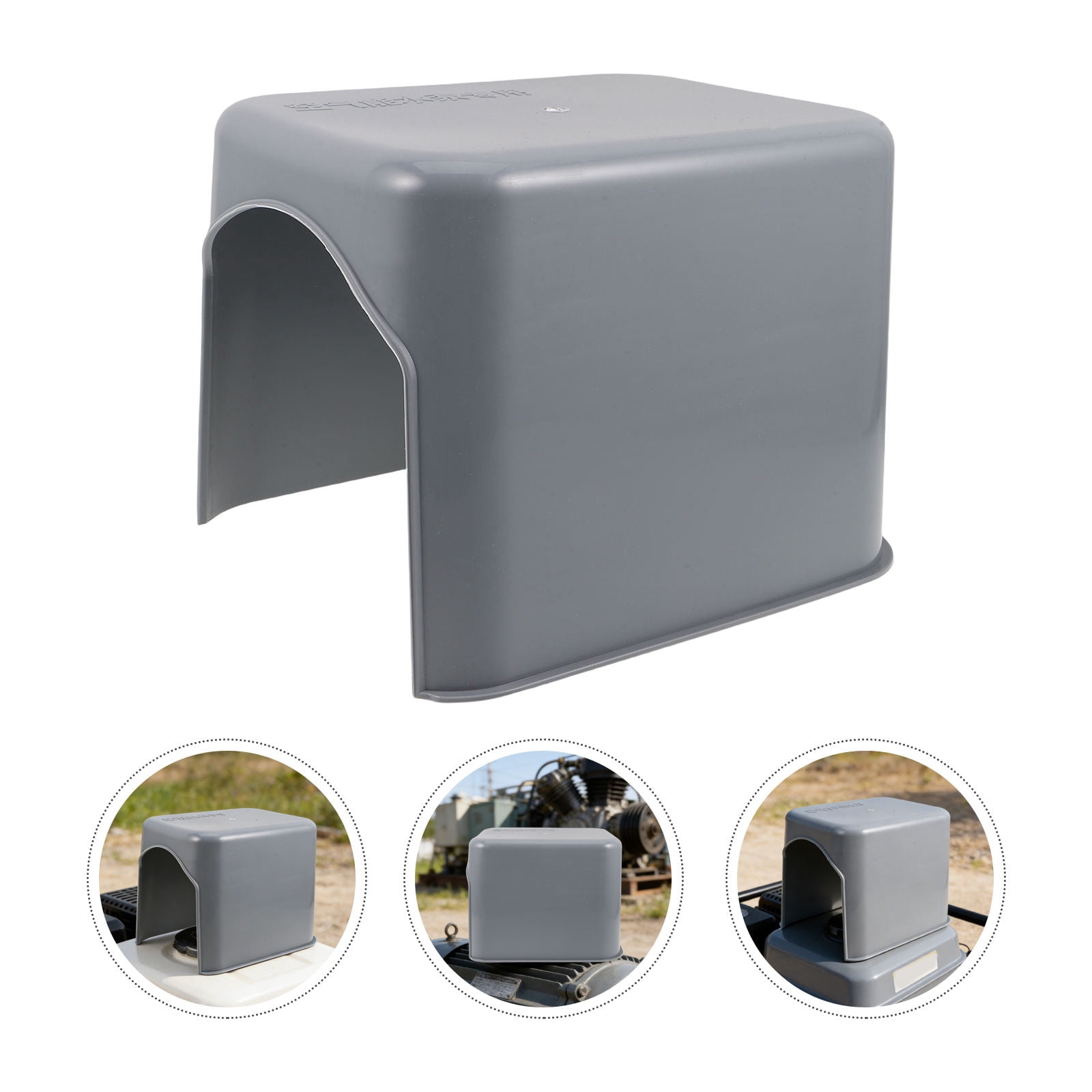 BESTYASH Outdoor Pool Filter Pump Cover Dark Grey Waterproof Heavy Duty ...