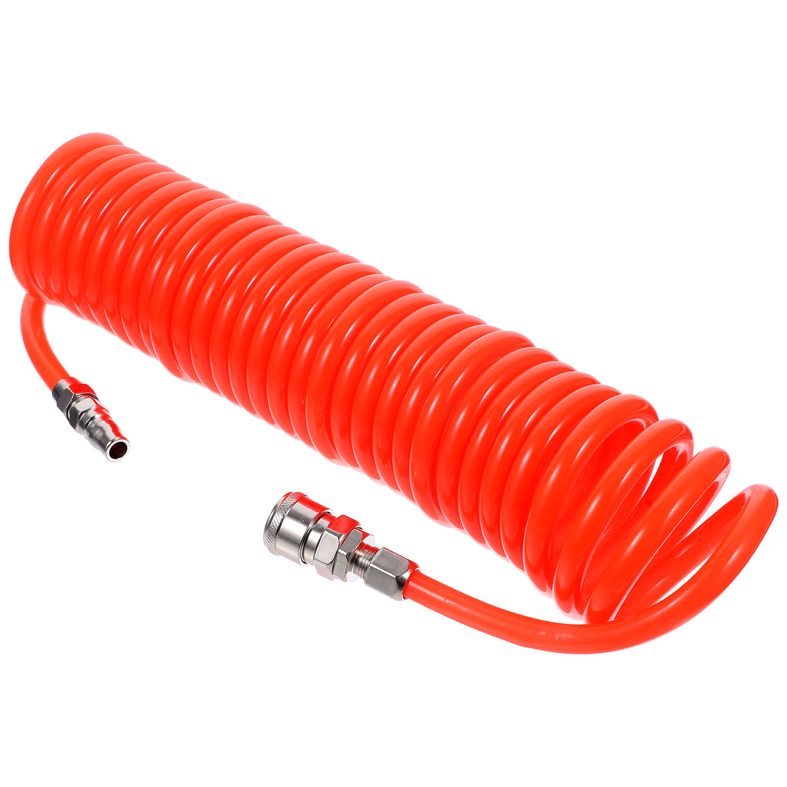 BESTYASH PU Air Compressor Tube Flexible Orange Spiral Hose with ...
