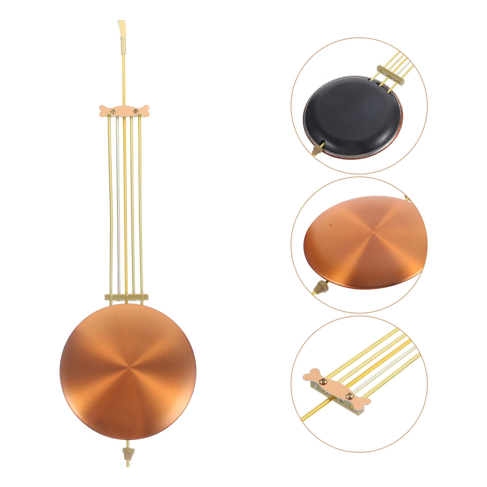 BESTYASH DIY Metal Pendulum Replacement for Home Wall Clock Easy to ...