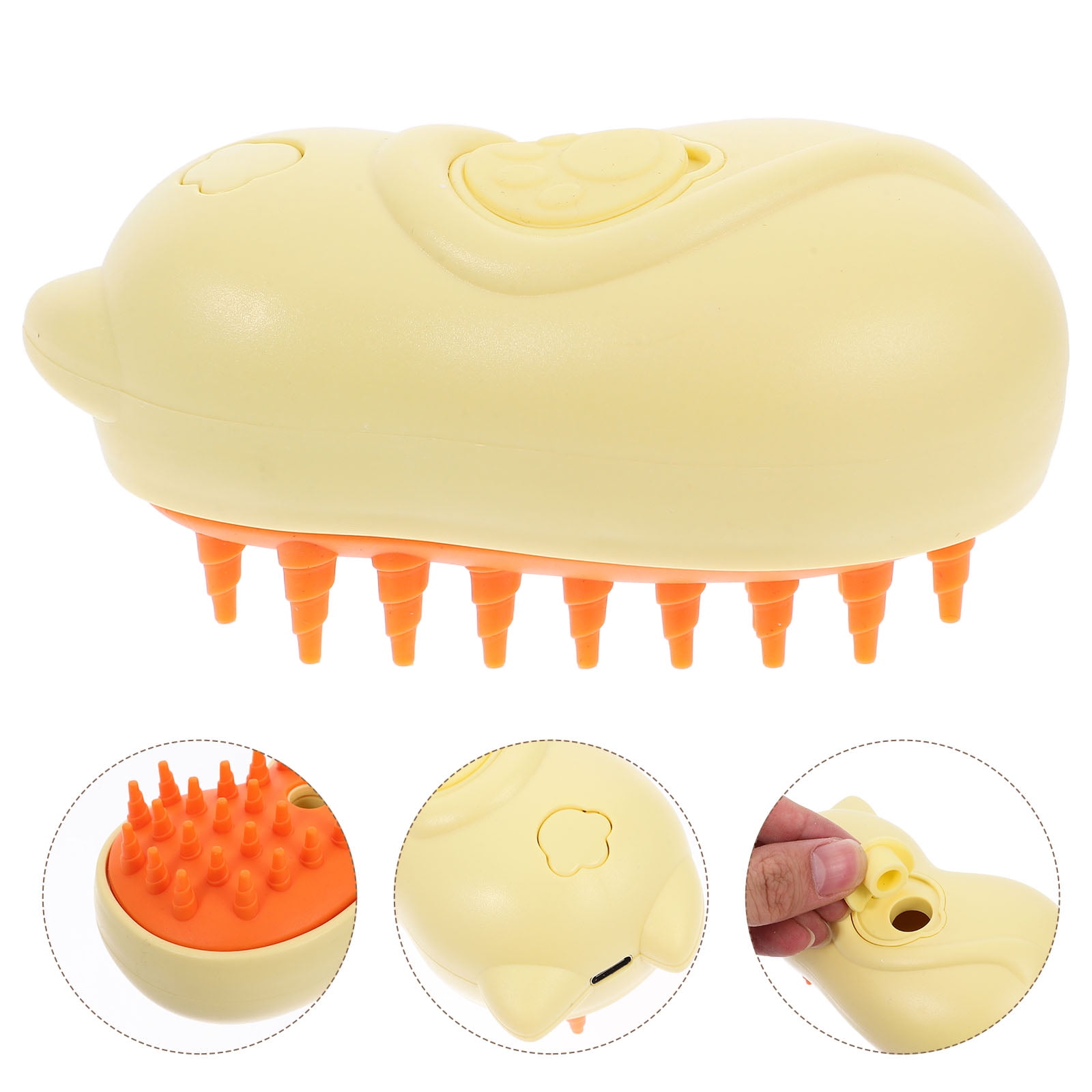 BESTYASH Steam Cleaning Cat Grooming Brush for Daily Use and Pet Care ...