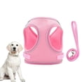 BESTYASH Pet Harness Pink Vest Style Reflective Chest Strap Lightweight ...