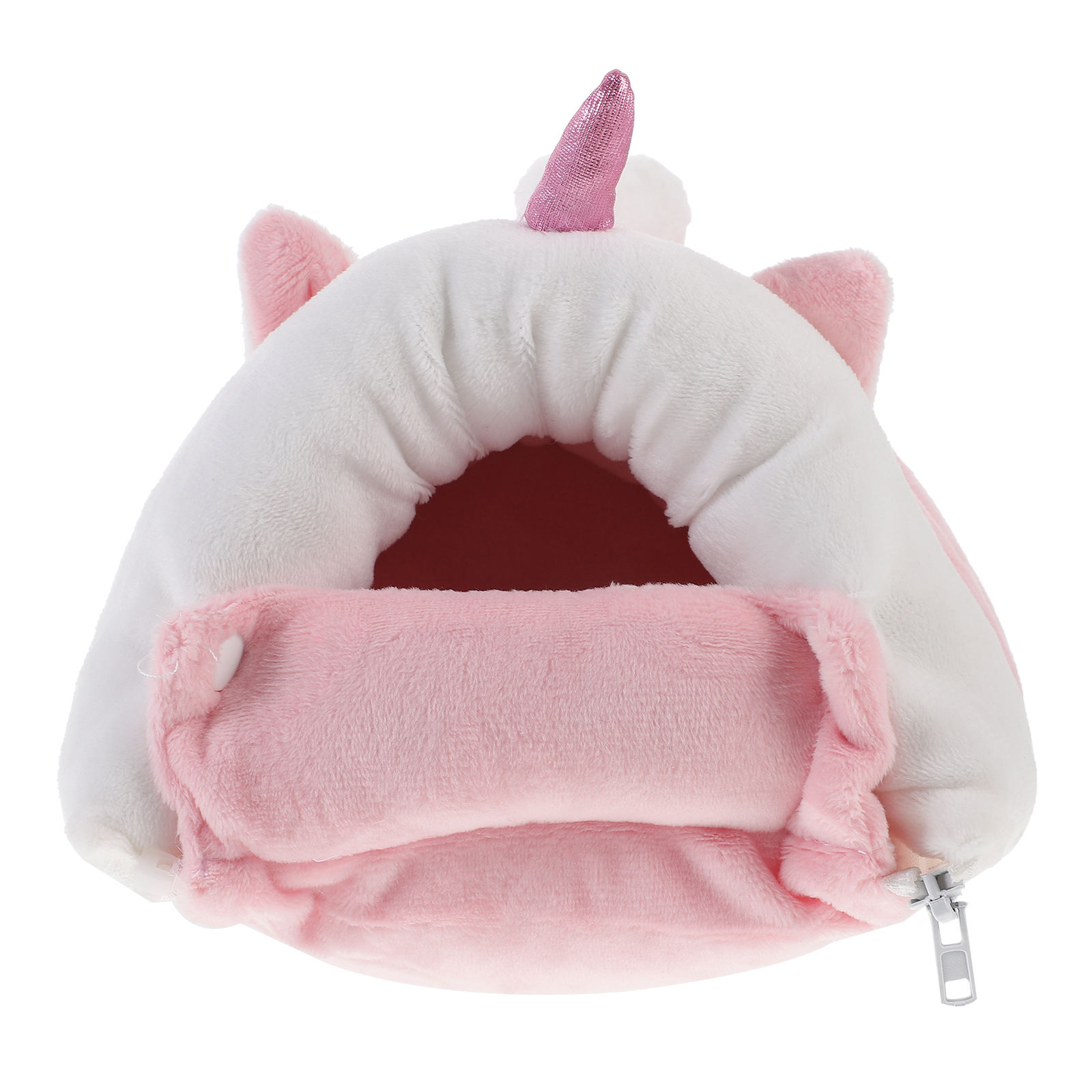 BESTYASH Pink Cotton Hamster Hideout with Detachable Design Warm Nest ...