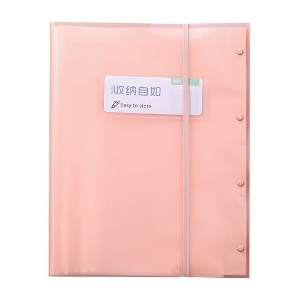 BESTYASH Pink Portable Expanding File Folder for A3 Paper Storage ...