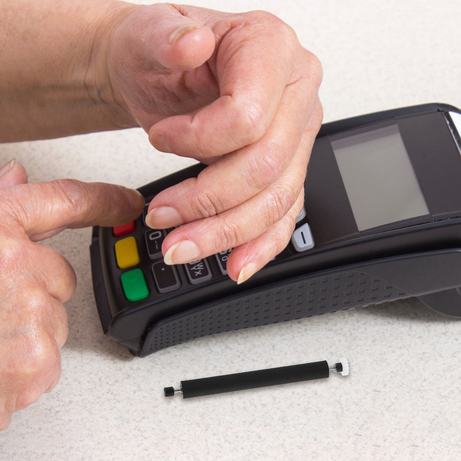 BESTYASH Replacement Plastic Paper Roller for Thermal Receipt Printers ...