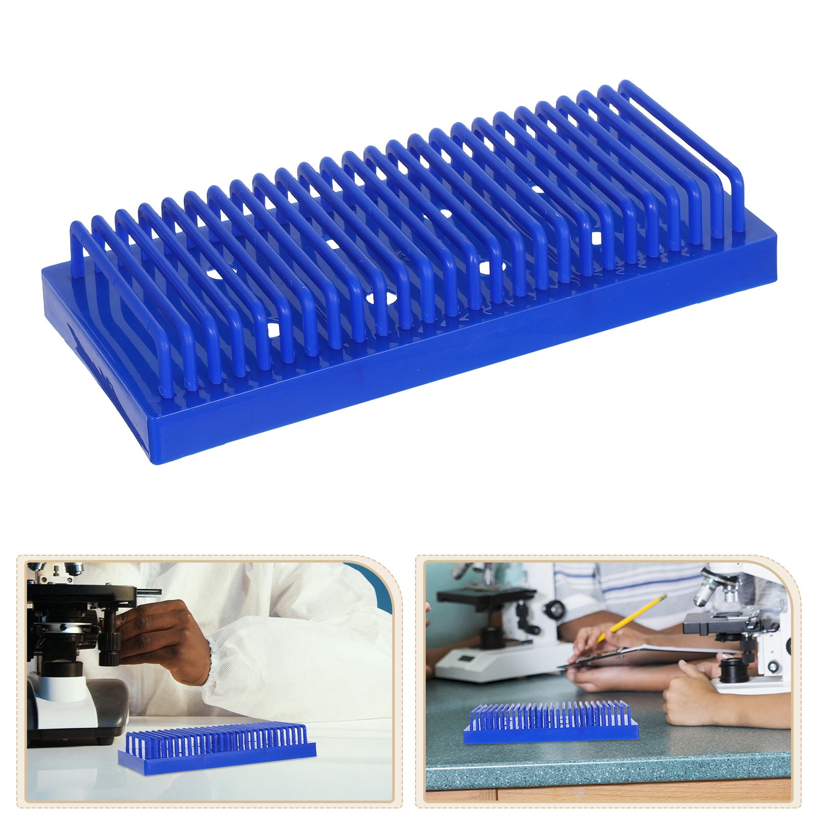 BESTYASH Plastic Microscope Slide Drying Rack with Multi Layer Storage ...