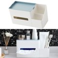 BESTYASH Plastic Storage Tissue Box Blue Simple And Modern For Home Use ...