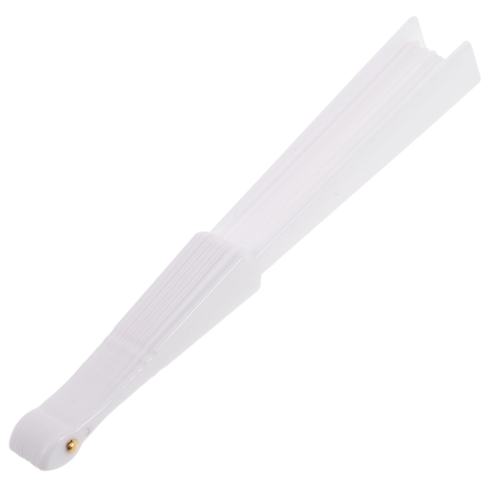BESTYASH Portable White Plastic Hand Fan Frame for Personal Use ...