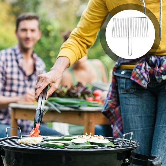 BESTYASH Portable Stainless Steel Round Grill Grate for Camping ...