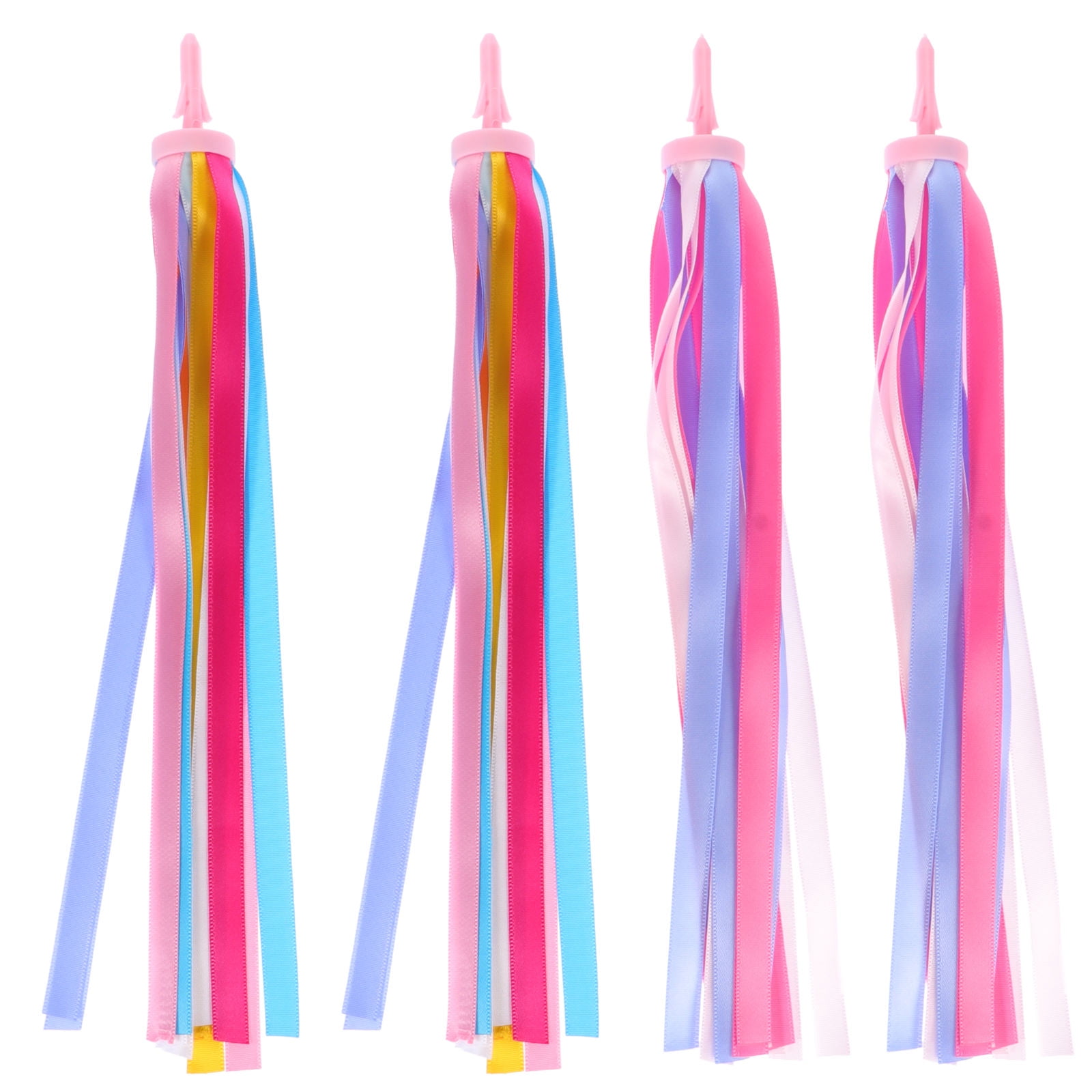 BESTYASH Purple Bike Handlebar Ribbon Decorative Streamer for Kids Easy ...