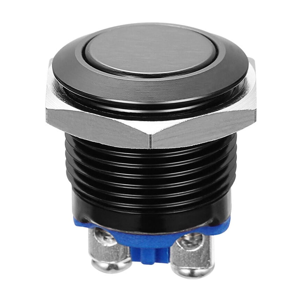 BESTYASH Push Button Switch with Metal Shell for Universal 12V Car ...