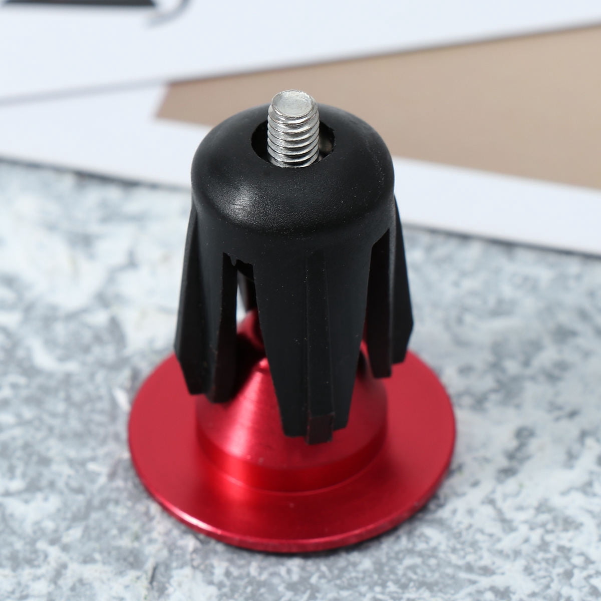 BESTYASH Lightweight Red Handlebar Plugs Aluminum Alloy for Folding and ...