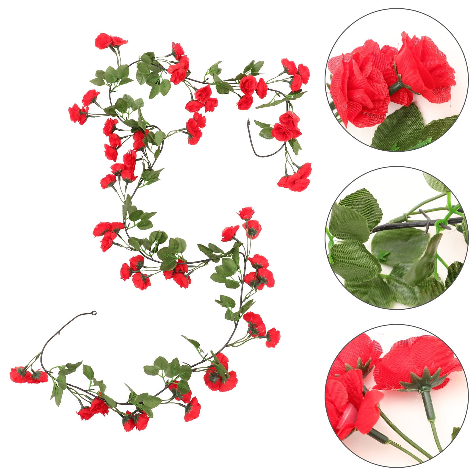 BESTYASH Artificial Rose Garland for Homeowners and Interior Designers ...