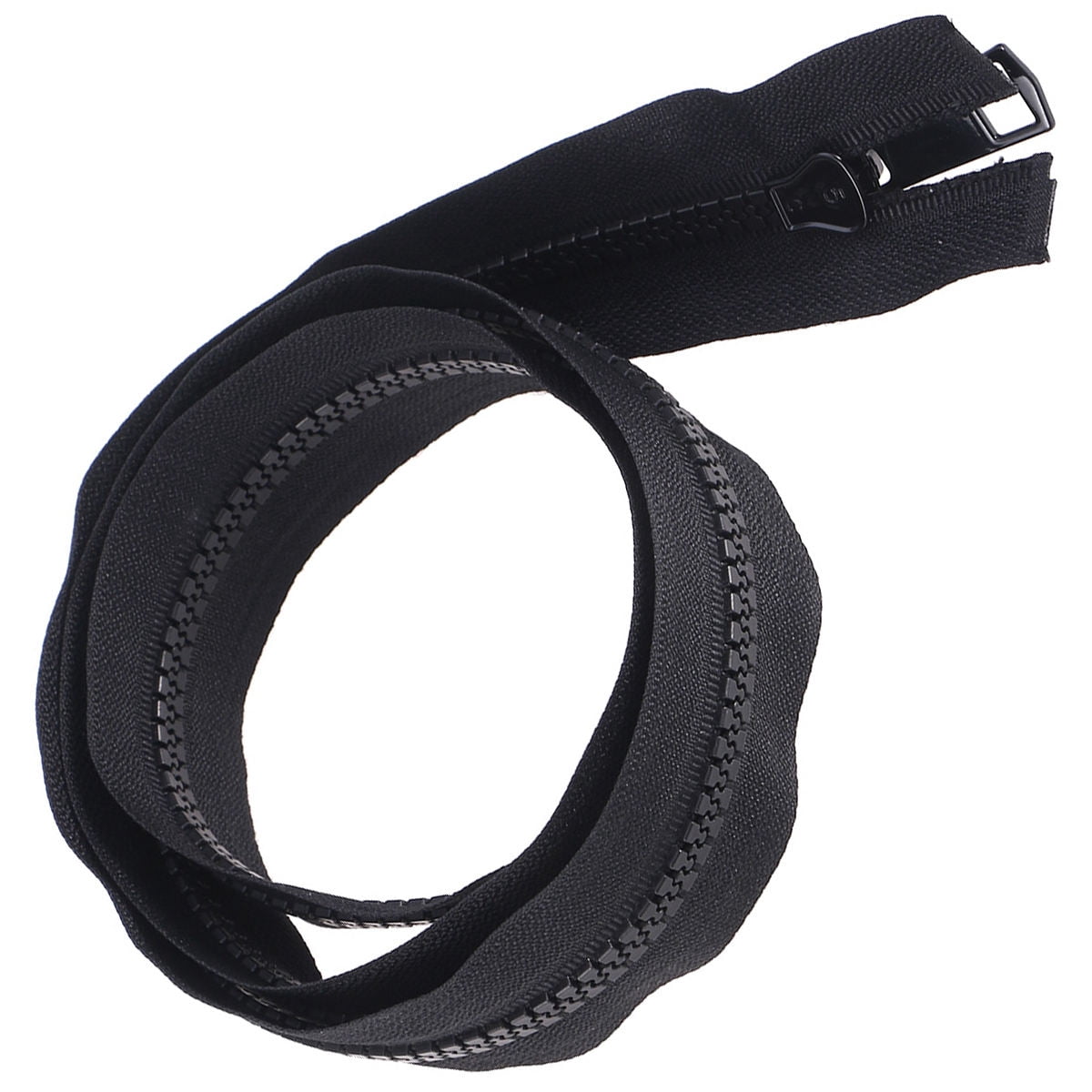 BESTYASH Replacement Zipper Zipper Resin Black Lightweight Garment ...